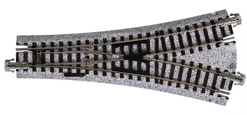 KATO 20-222 N Scale Unitrack #2 Electric Wye (Y) Turnout, Curve Radius