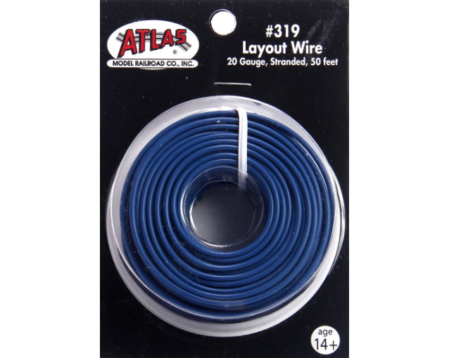 Atlas 319 MULTI Scale, Layout Wire Blue 50'
