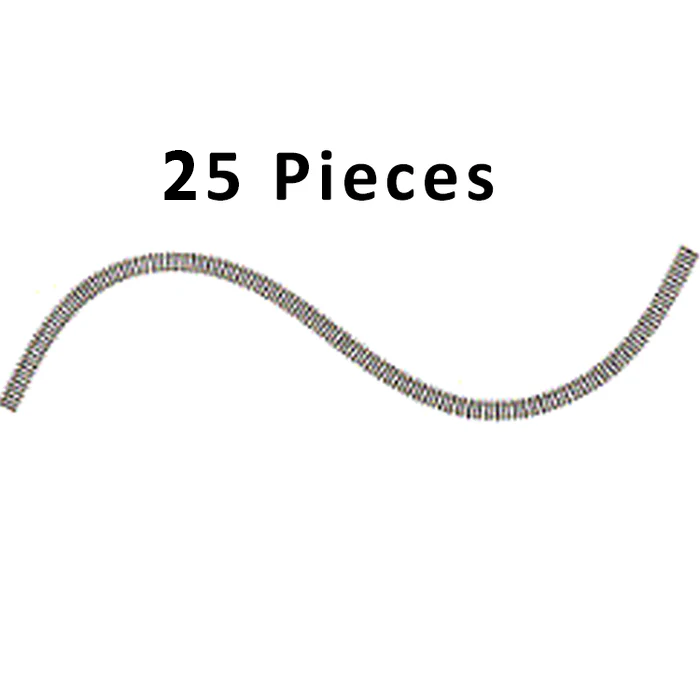 Atlas 2500 N Scale Superflex Track, 29.5" Flex Section, Code 80 (25 pi