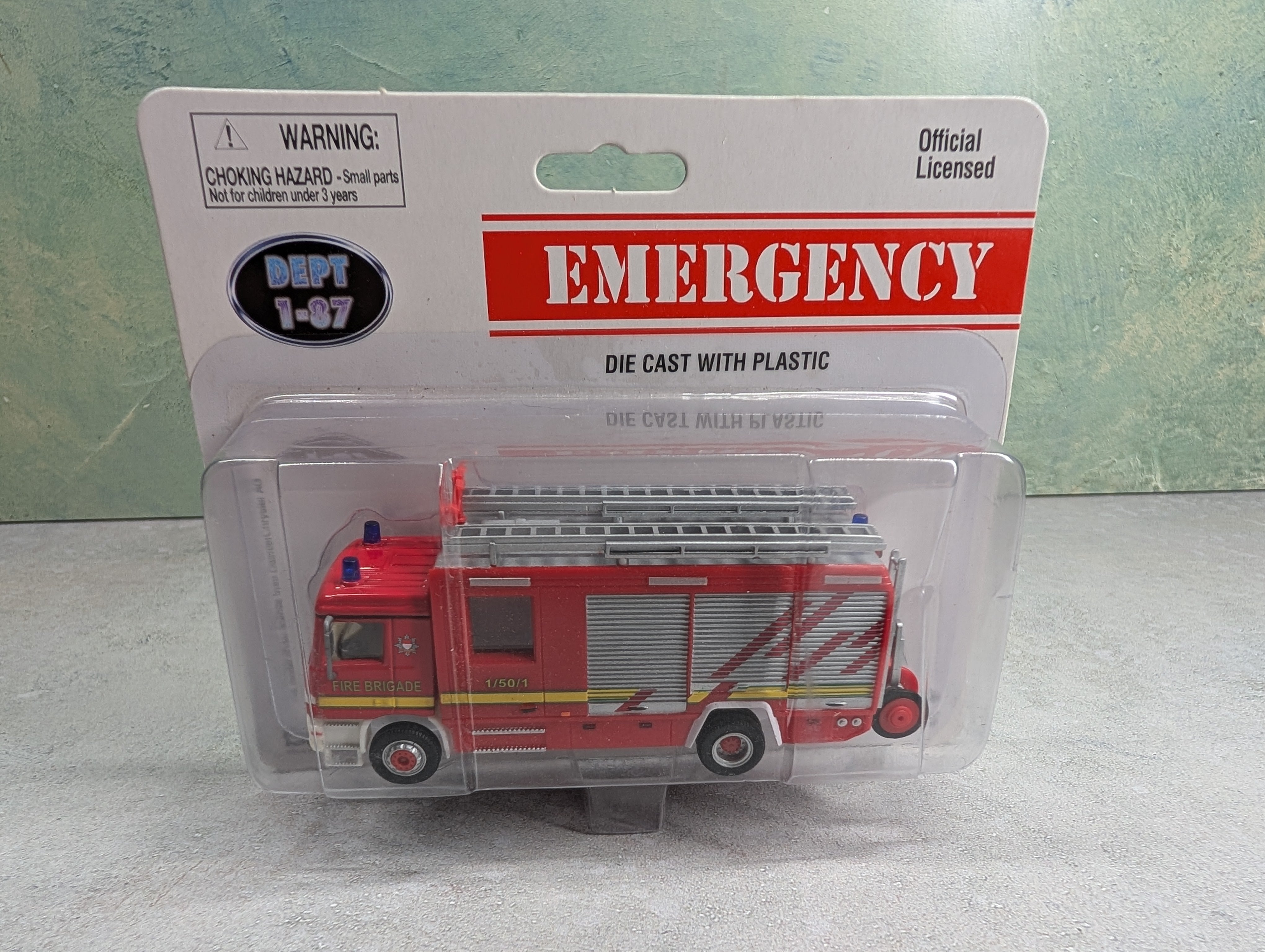 Boley 5004 HO Scale Fire Brigade Rescue Truck