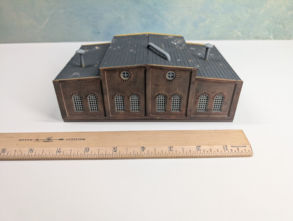 USED Walthers HO Scale Small Brick Warehouse, Small Manufacturing Fact