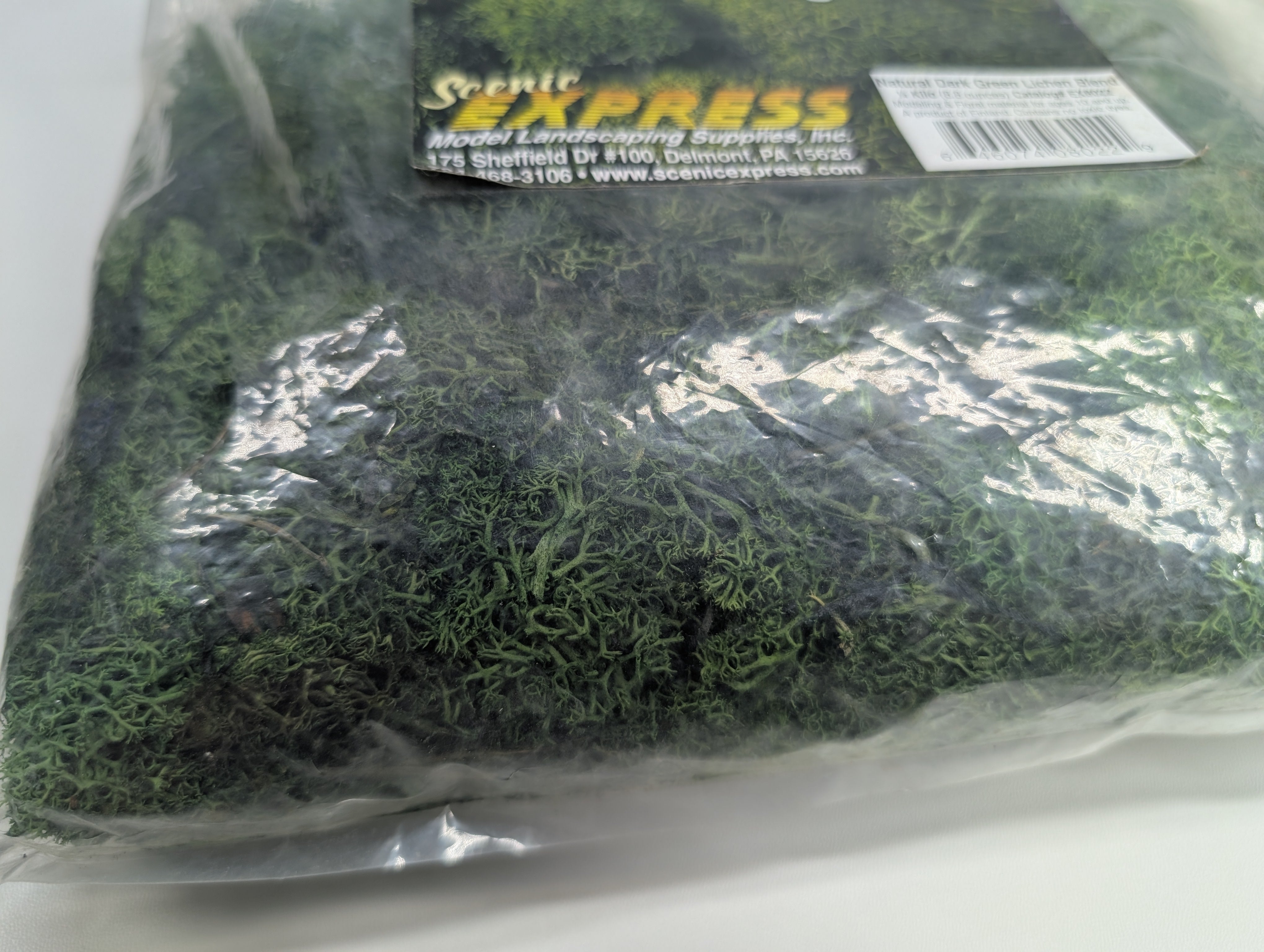 USED Scenic Express EX8022 Multi Scale Natural Dark Green Lichen Blend