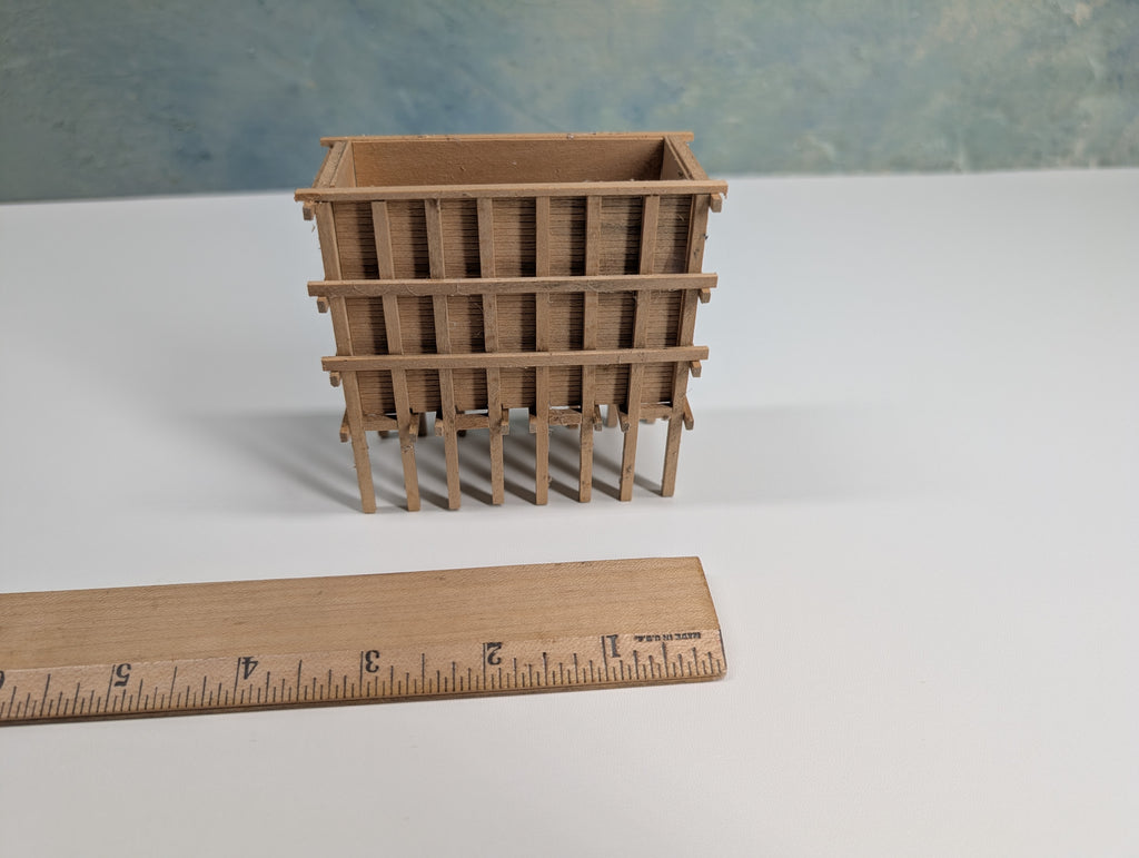 USED HO Scale Scratch Built Coal Tipple Structure