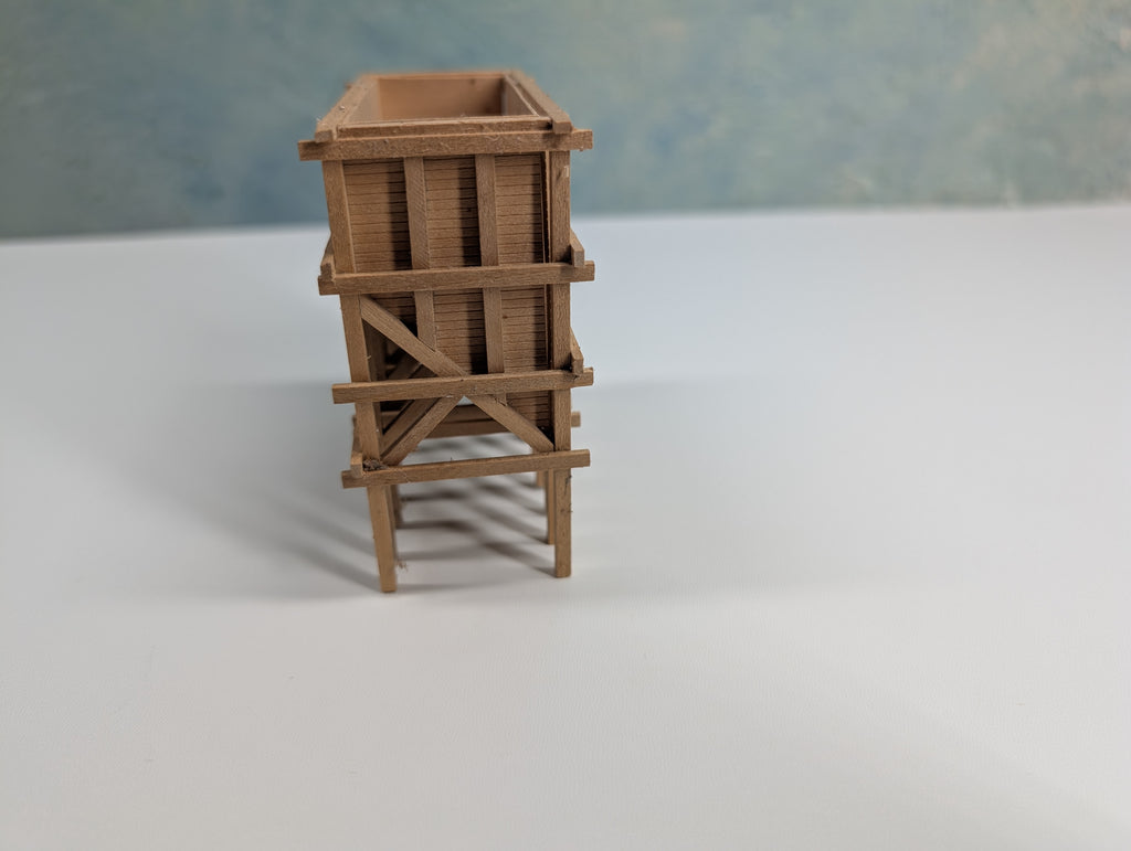 USED HO Scale Scratch Built Coal Tipple Structure