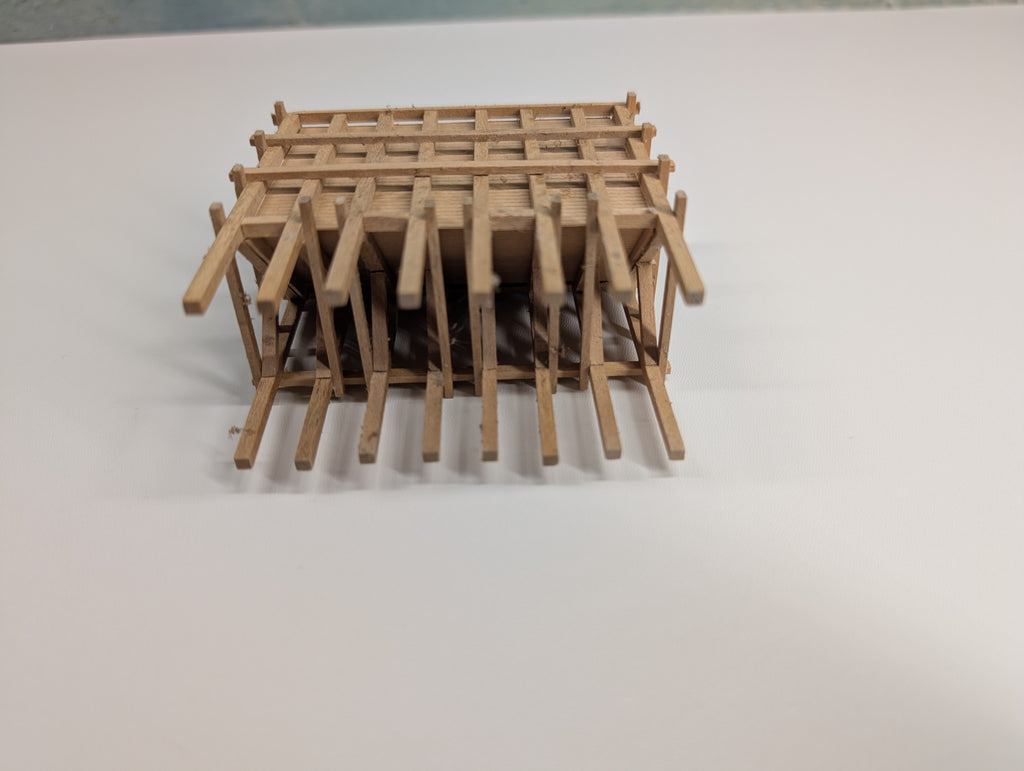 USED HO Scale Scratch Built Coal Tipple Structure