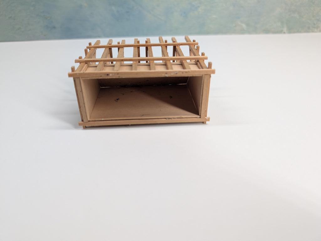 USED HO Scale Scratch Built Coal Tipple Structure