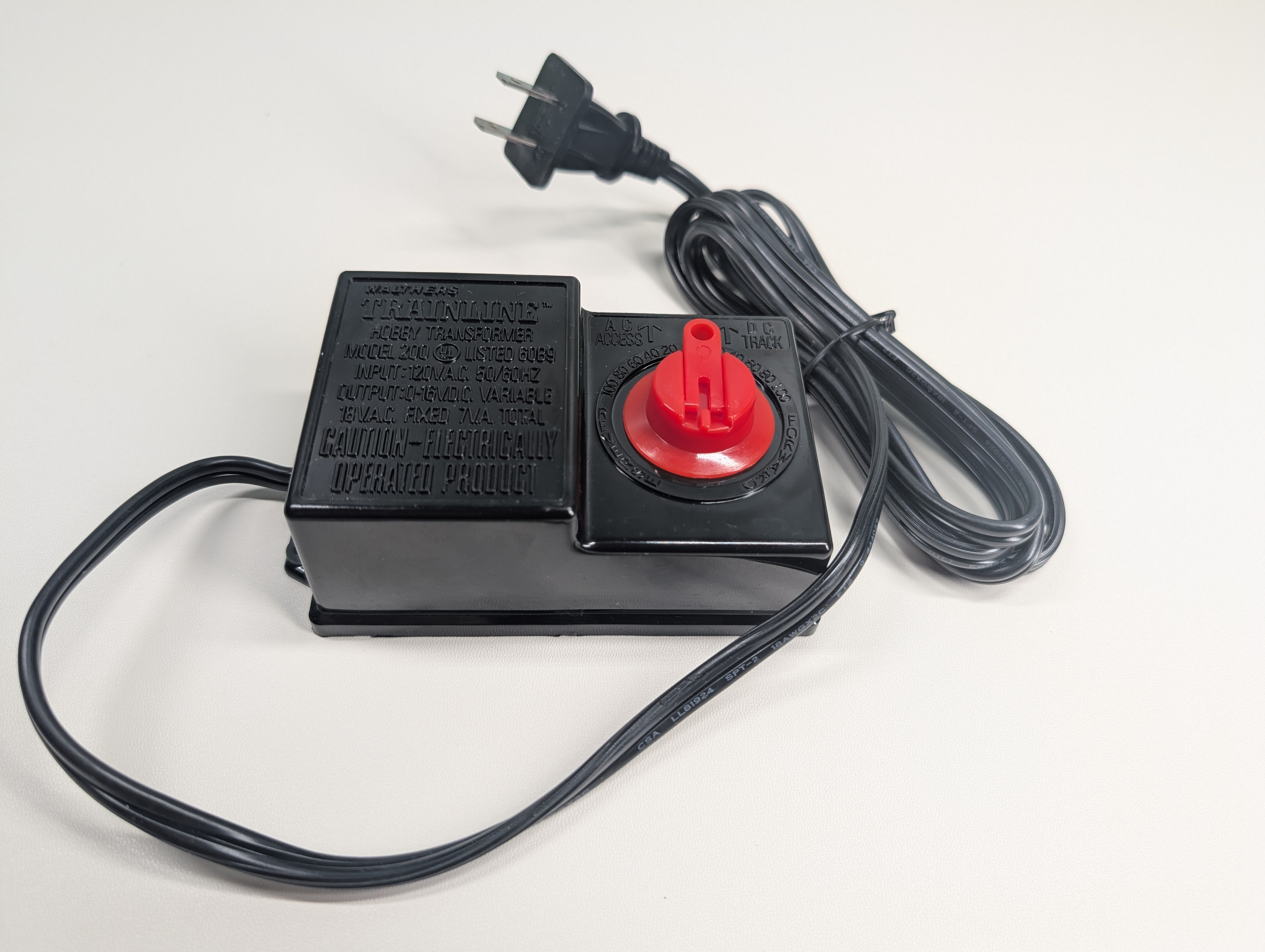 USED WalthersTrainline MULTI Scale Basic 16V DC Track Transformer Test