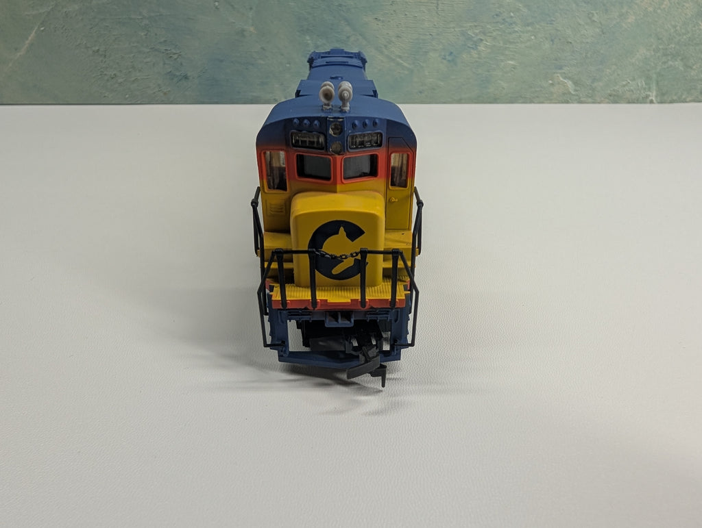 USED PEMCO HO Scale Alco Century 430 Diesel Locomotive Chessie System