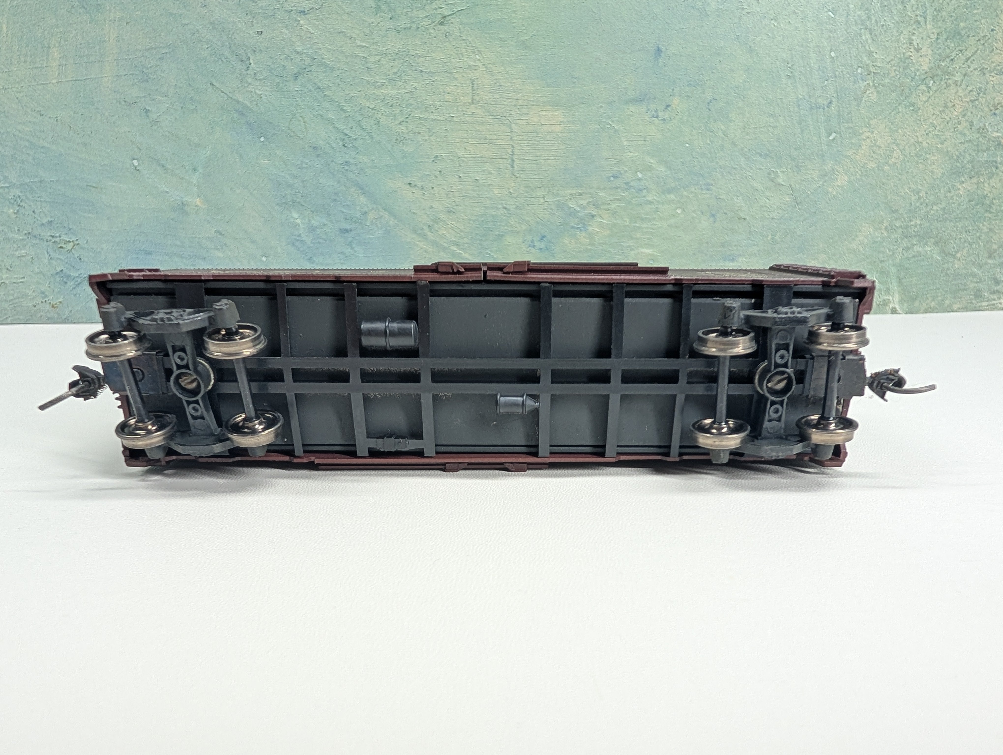 USED Athearn HO Scale 40' Box Car Wabash NJI&I #173 Custom Weathered