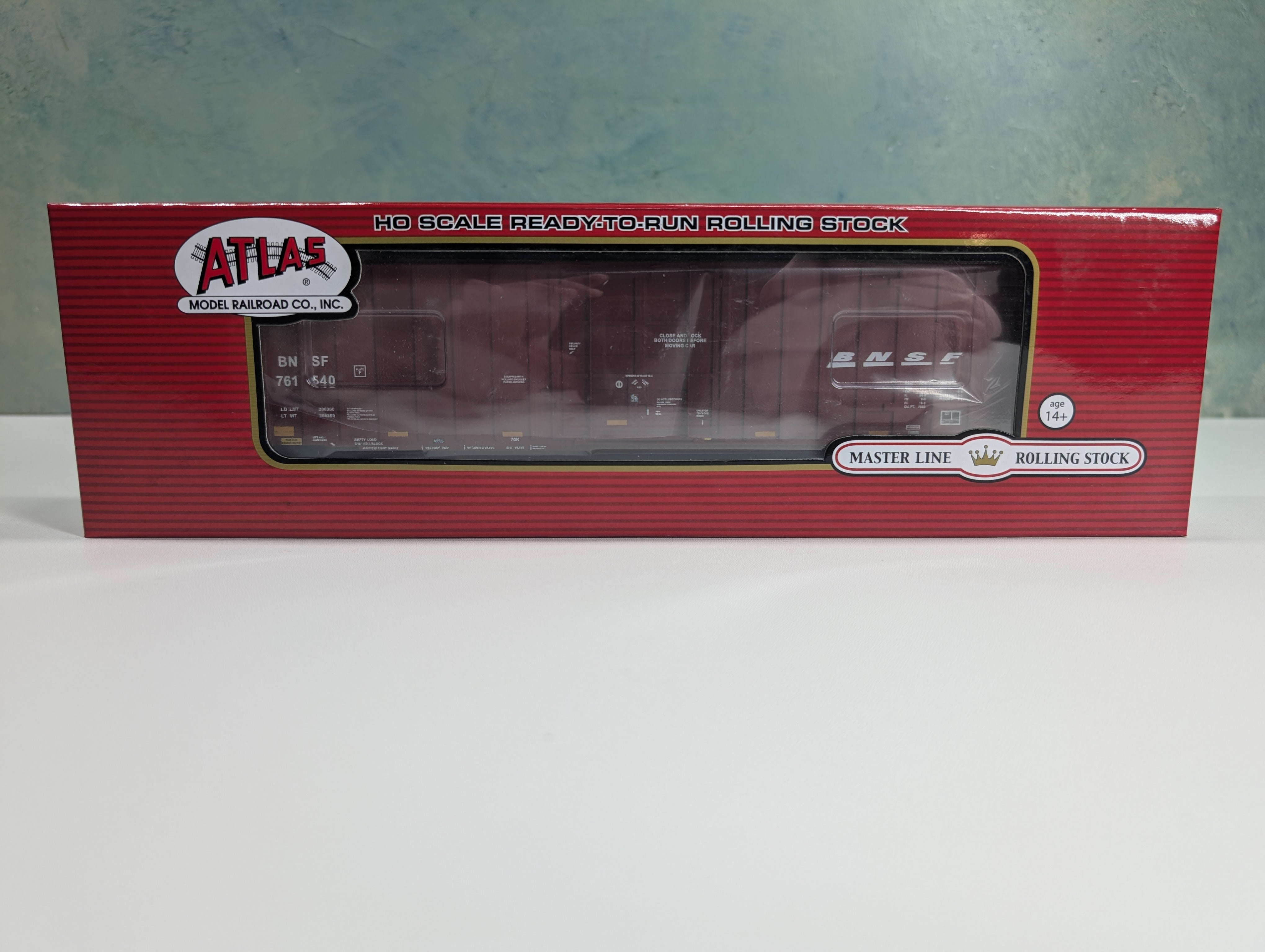 Atlas Master 20005933 HO Scale Gunderson 7538 SD Box Car BNSF #761540