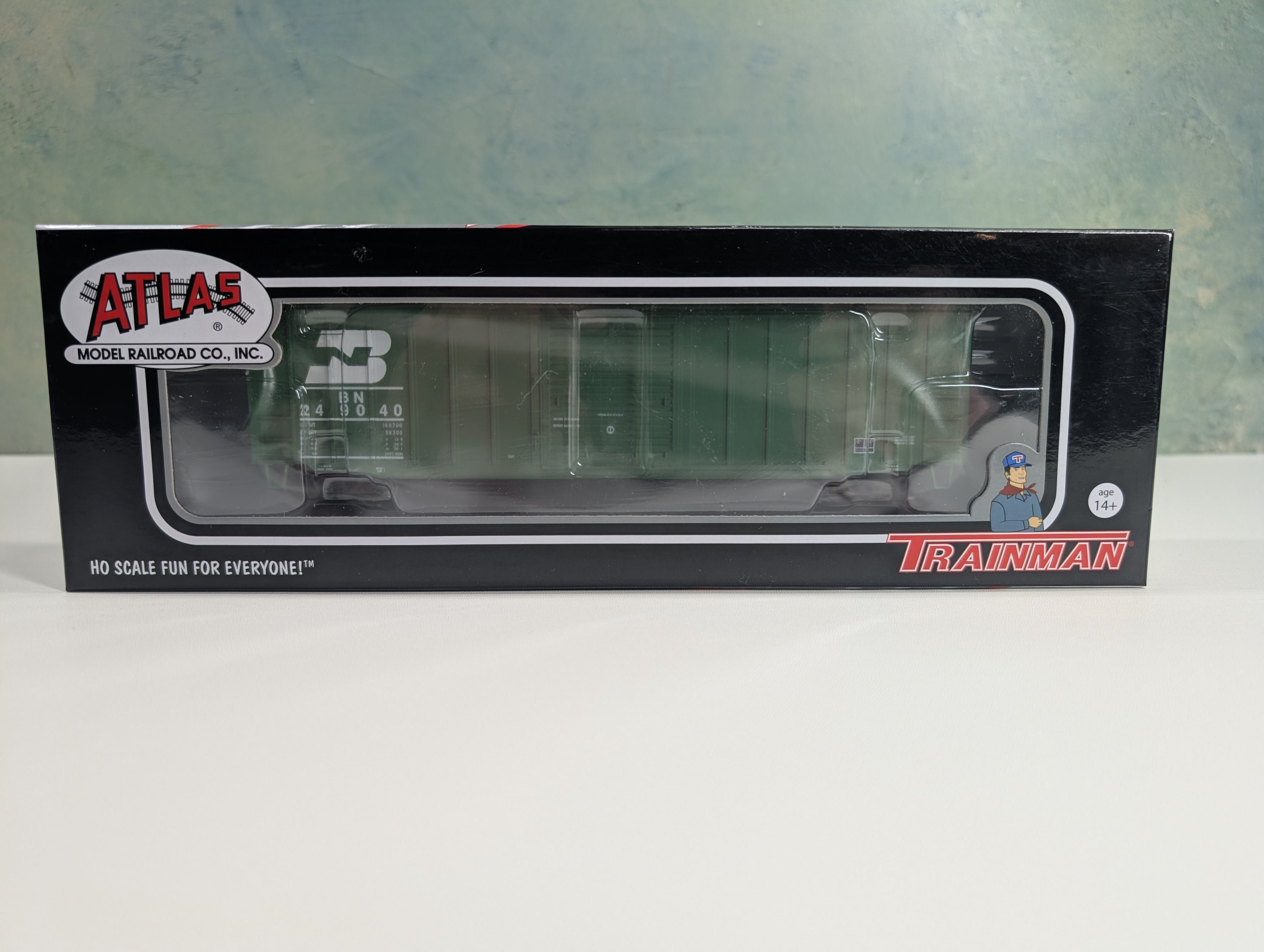 Atlas Trainman 20006711 HO Scale ACF 50' 6" Box Car Burlington Norther
