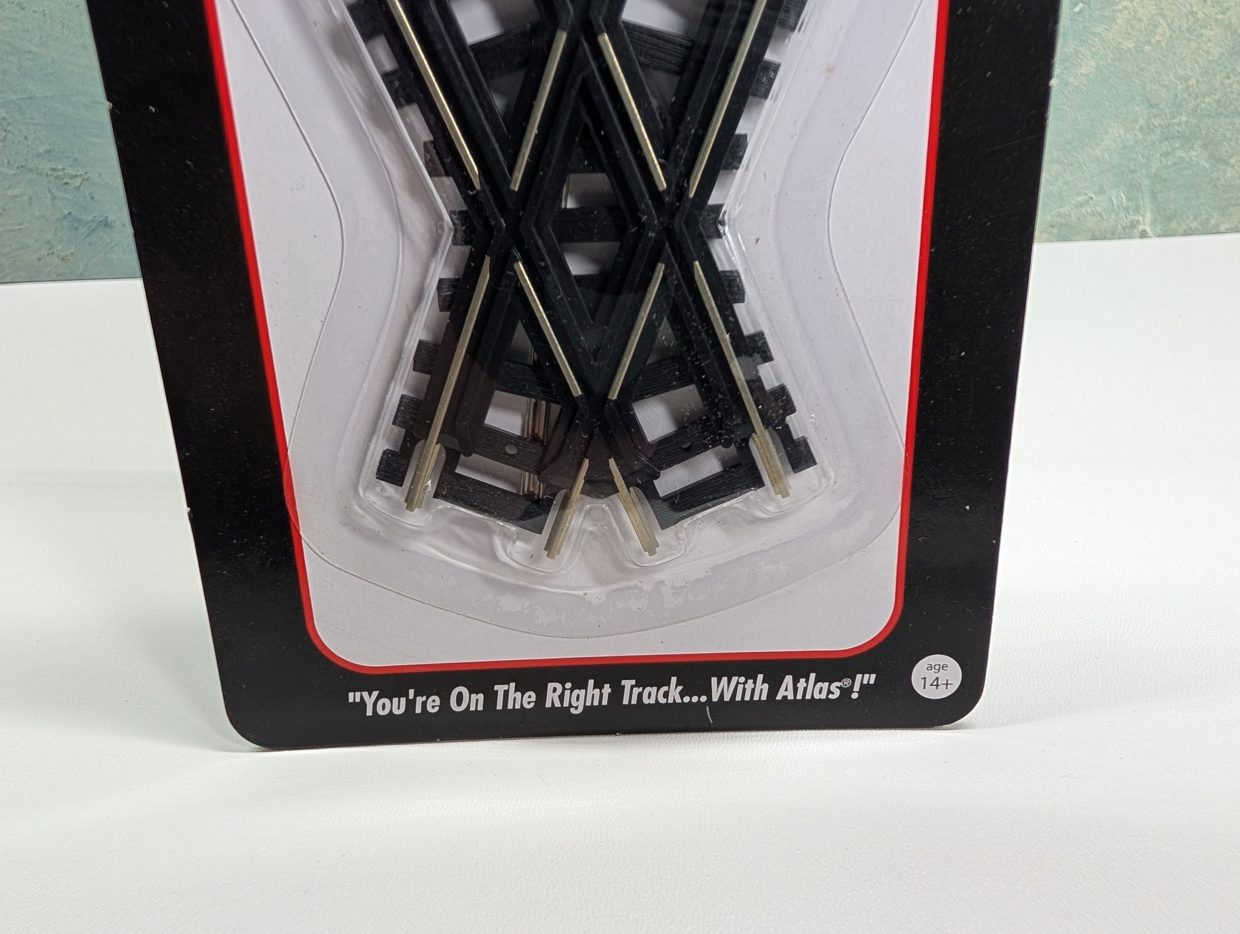Atlas 174 HO Scale 45 Degree Crossing, Code 100 Custom-Line